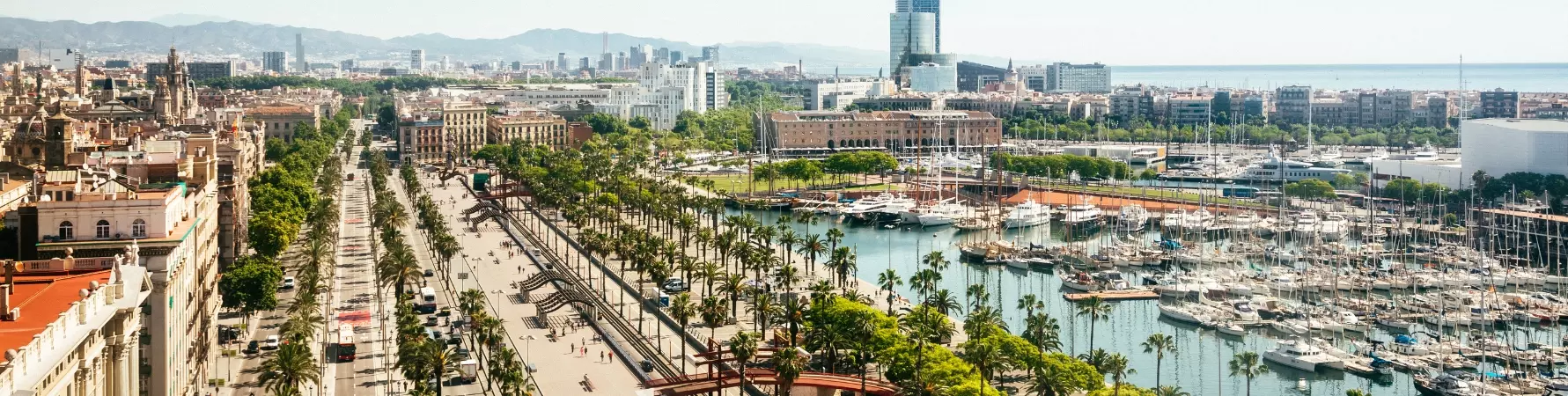 Passeig de Colom stop | Hop On Hop Off Barcelona City Tour